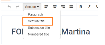 Training module D - Practical Exercise: How to work with the DOSSIERS