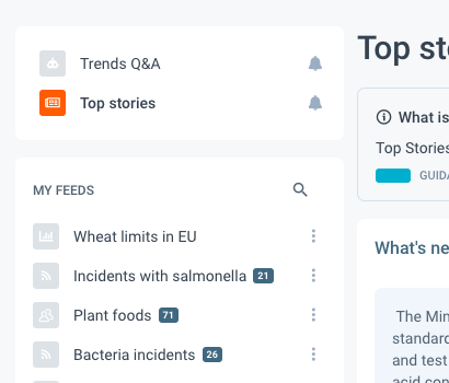 What's new in Feeds