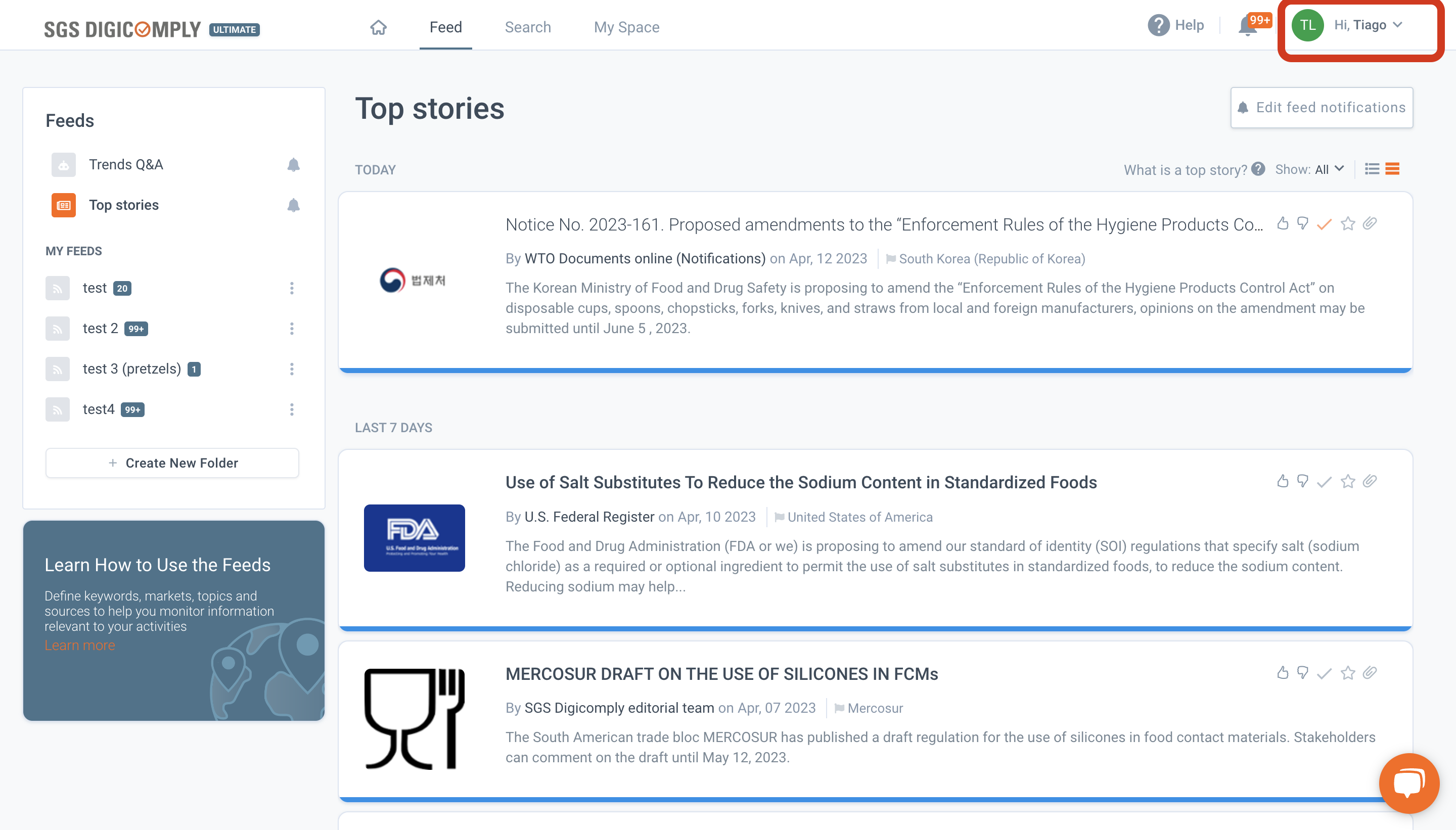 How to change Notifications in Digicomply to "Every Day".